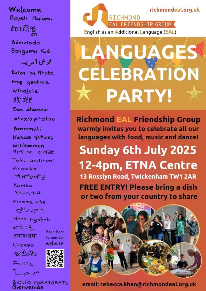 Languages Celebration Party - Richmond EAL Friendship Group