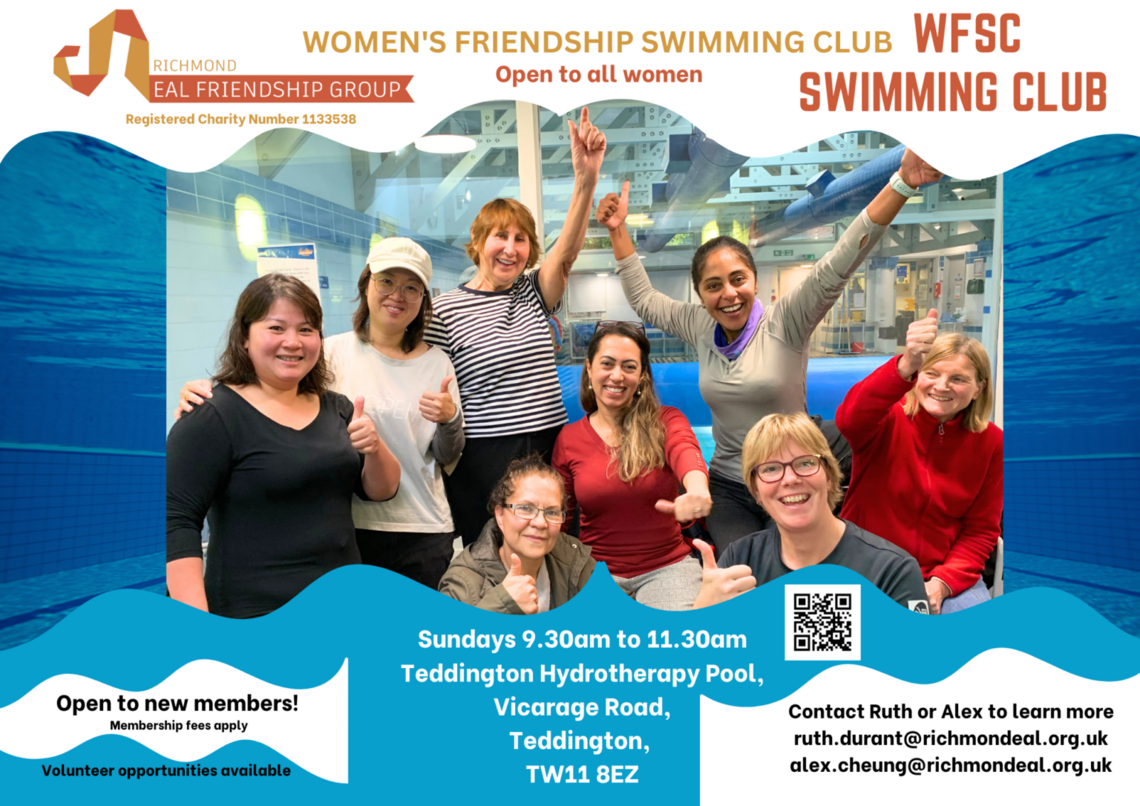 WFSC - Women’s Friendship Swimming Club - Richmond EAL Friendship Group